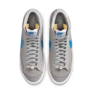 Nike Blazer Mid '77 "coney Island Hoops" Sneakers - Grey/blue