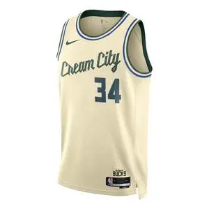 Nike Milwaukee Bucks Giannis Antetokounmpo City Edition Nba Swingman Jersey - Flat Opal