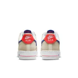 Nike Force 1 '07 Lv8 Sneakers - Cream/blue/red
