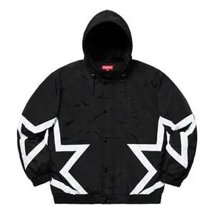 Supreme Stars Puffy Jacket - Black