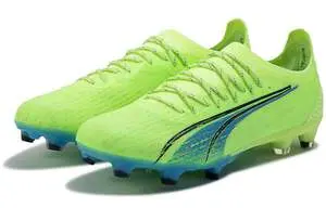 PUMA Ultra Ultimate Fg Ag Athletic Sneakers - Green