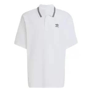 Adidas Adicolor Loose Polo Shirt 'white