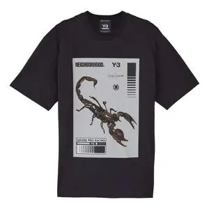 Adidas Y-3 Nbhd Graphic T-shirt - Black