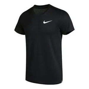 Nike Df Superset Top Ss Short Sleeve T-shirt - Black