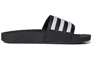 Adidas Adilette Boost Slides With Three Stripes - Black