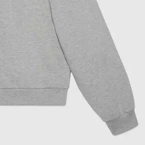 Gucci Cotton Jersey Sweatshirt With Printed Logo