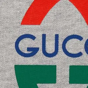 Gucci Cotton Jersey Sweatshirt With Printed Logo