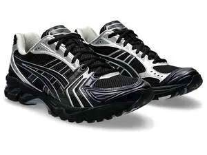 Asics Gel-kayano 14 "black Pure Silver" Sneakers - Black/silver