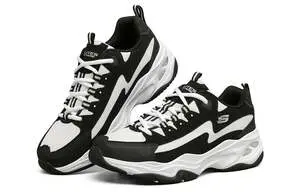 Sketchers D'lites 4.0 Low Top Sneakers - Black/white
