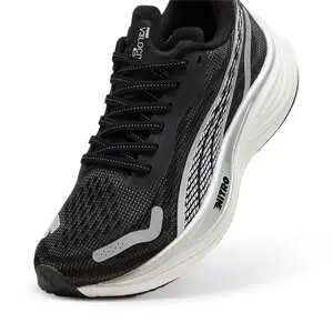 PUMA Velocity Nitro 3 Sneakers - Black/silver/white