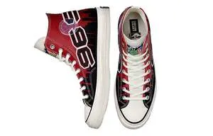CONVERSE Chinatown Market X Chuck 70 High 'bulls Championship Jacket - Black/red