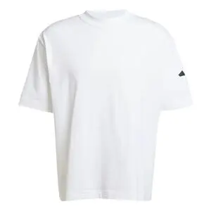 Adidas Essentials Loose Fit 3 Bar Logo T-shirt Asia Sizing 'white
