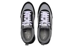 PUMA R22 Quarry Low Top Lace Up Sneakers - Whitegray