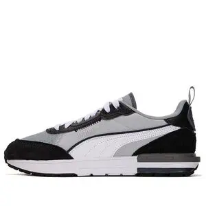 PUMA R22 Quarry Low Top Lace Up Sneakers - Whitegray