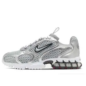 Nike Zoom Spiridon Cage 2 Metallic Silver Sneakers - Silverwhite