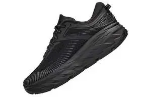 Hoka One One Bondi Wide 2e Athletic Sneakers - Black