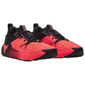 Under Armour Project Rock 6 Athletic Sneakers - Red/phoenix Fire Black