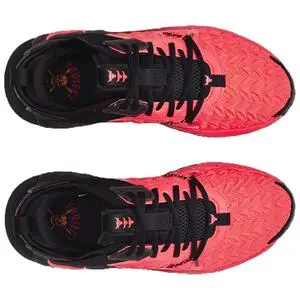 Under Armour Project Rock 6 Athletic Sneakers - Red/phoenix Fire Black