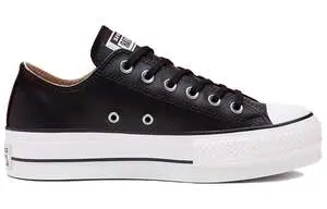 CONVERSE Chuck Taylor All Star Lift Clean Ox Sneakers - Black