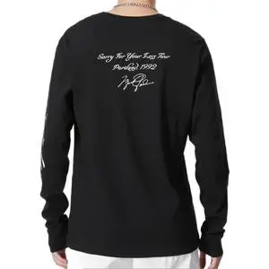 Nike Long Sleeve Crew Neck T-shirt With Floral Graphics
