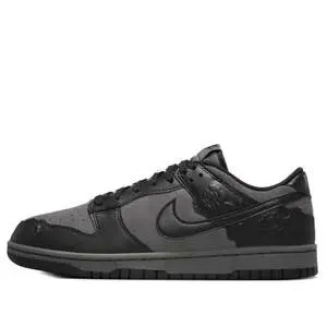 Nike Dunk Low "black Roses" Sneakers
