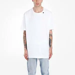 Off-White Gold Arrow Print Oversized Short-sleeved