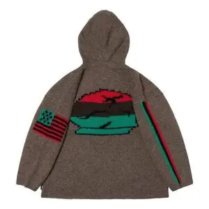 StÜssy X Denim Tears Zip-up Hooded Sweater
