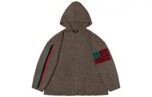 StÜssy X Denim Tears Zip-up Hooded Sweater