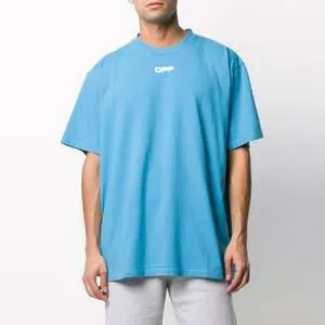 Off-White Ss20 Airport Tape Print For - Blue