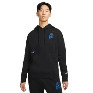 Nike Hoodie - Black/blue