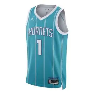 JORDAN Dri-fit Nba Charlotte Hornets Lamelo Ball Icon Edition 2022/23 Swingman Jersey - Green