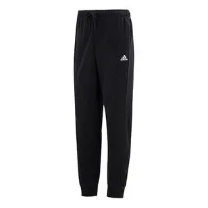 Adidas Sl Ft Tc Pt Logo Knit Sports Bundle Feet Long Pants/trousers - Black