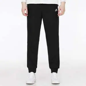 Adidas Sl Ft Tc Pt Logo Knit Sports Bundle Feet Long Pants/trousers - Black