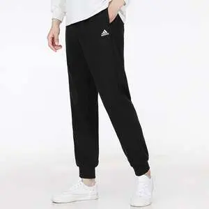 Adidas Sl Ft Tc Pt Logo Knit Sports Bundle Feet Long Pants/trousers - Black
