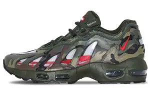 Nike Supreme X Max 96 "camo - Green/red/white