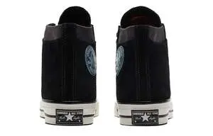 CONVERSE Chuck 70 Crafted Canvas High Top Sneakers - Grey/black