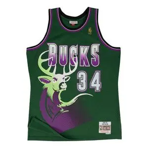 Mitchell & Ness Milwaukee Bucks Ray Allen 1996-97 Nba Swingman Jersey - Default Colorway