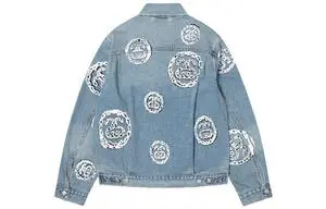 StÜssy X Denim Tears Type 2 Jacket - Light Blue