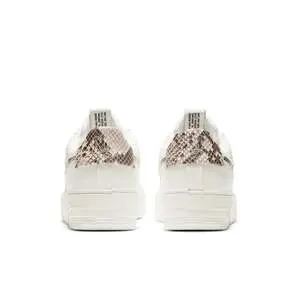 Nike Force 1 Pixel Se Sail Snake Sneakers - White