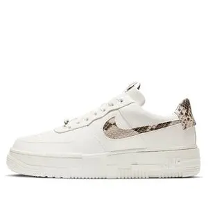 Nike Force 1 Pixel Se Sail Snake Sneakers - White