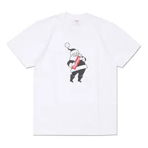 Supreme Fw16 Santa Tee - White