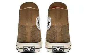 CONVERSE Chuck 70 Hi Houndstooth Patchwork High Top Sneakers - Brown