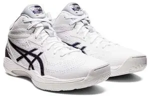 Asics Gelhoop V14 Mid Top Sneakers - White/blue