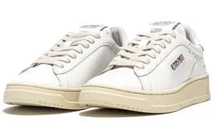 AUTRY Dallas Leather Low Top Sneakers - White