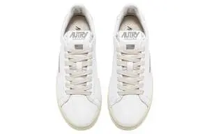 AUTRY Dallas Leather Low Top Sneakers - White