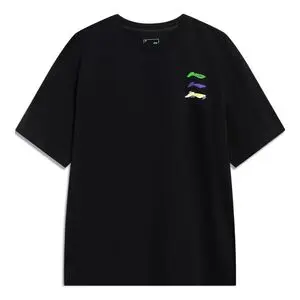 LI-NING Triple Logo Loose Fit T-shirt