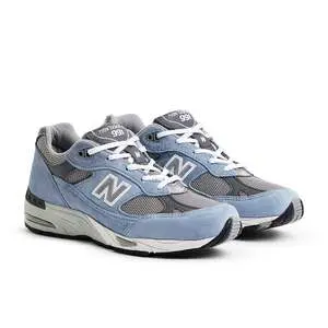 NEW BALANCE 991v1 Made In England Sneakers - Blue/grey