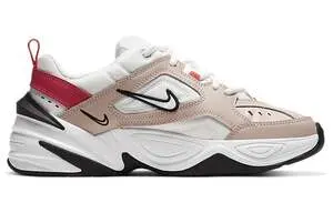 Nike M2k Tekno "fossil Stone" Sneakers - Gray/red/black