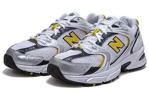 NEW BALANCE 530 Munsell White Citra Yellow Sneakers - White/yellow/black