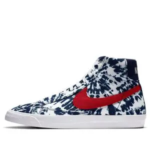 Nike Nike Blazer Mid '77 Vintage 'Blue Tie-Dye' High Top Sneakers White/blue/red